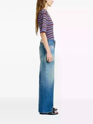 Proenza Schouler White Label Striped Crew Neck Sweater
