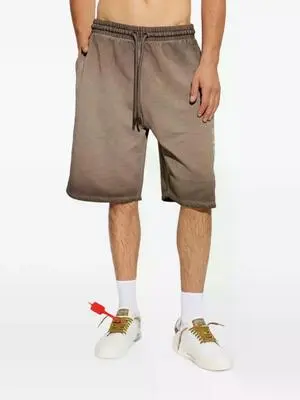 Off-White Graphic-print Drawstring Shorts