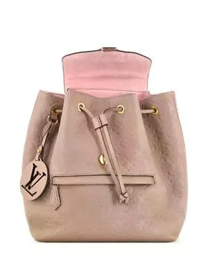 LOUIS VUITTON Montsouris Nm Monogram Empreinte Leather Backpack Pm