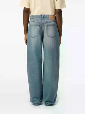 AMI Paris Baggy Fit Cotton Jeans