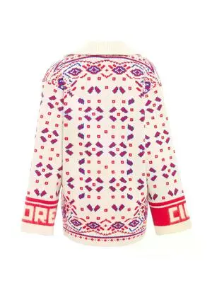 Giada Benincasa Fair Isle-knit Button-up Cardigan