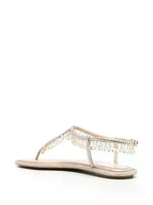 Rene Caovilla Chandelier Leather Sandals