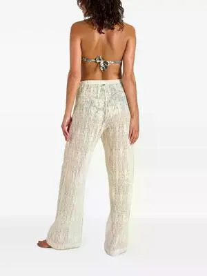 BANANA MOON Osmoze Beachsoul Pointelle-knit Trousers
