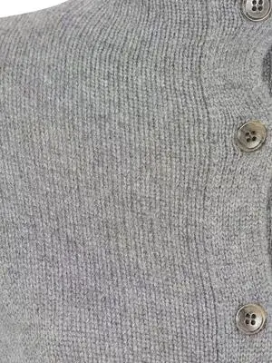 LISA YANG Zirelle Cashmere Mock-neck Cardigan