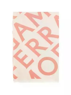 FERRAGAMO Double Scarf With Lettering