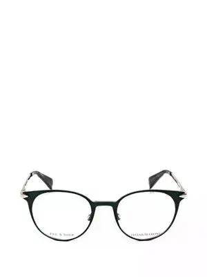 Rag & Bone Round Frame Eyeglasses - Blue