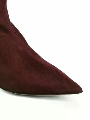 CASTAGNA Selene Pointed-toe Ankle Boots