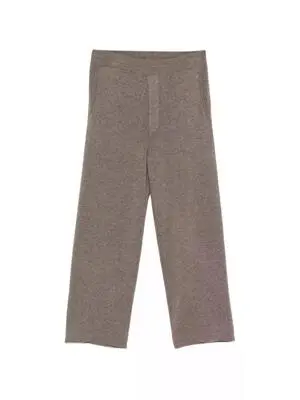 LISA YANG Parker Cashmere Straight-leg Trousers - Brown