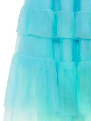 Cynthia Rowley Odette Tulle Skirt - Blue