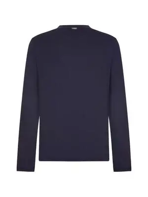 Herno Long-sleeve Wool T-shirt