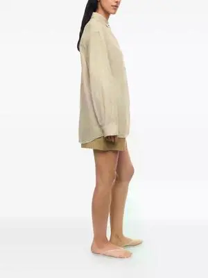 12 STOREEZ Gelato Chest-pocket Linen Shirt