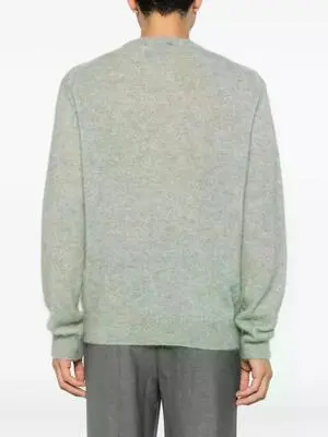 AMARANTO Brushed Knit Crew Neck Sweater