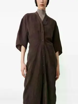 Studio Nicholson Midi Yosha Banana-curve Dress
