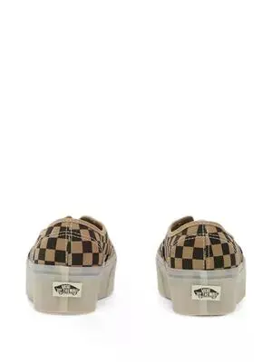 VANS Authentic Platform Checkered Sneakers