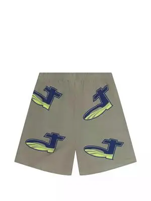 DENIM TEARS Graphic-print Shorts