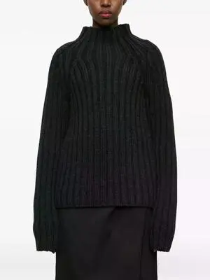 Our Legacy Block Funnel Ribbed Sweater