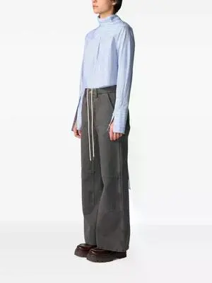 Monse Washed Double-waistband Jeans