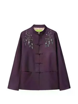 Shanghai Tang Embellished Frog-fastening Jacket