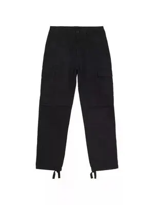 IUTER Drawstring-hem Cargo Pants - Black