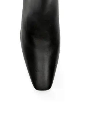 TOTEME Pointed-toe Ankle Boots With Kitten Heel