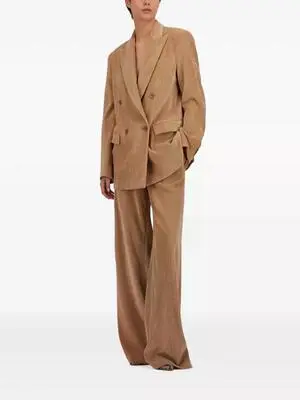 Herno Double-breasted Corduroy Blazer