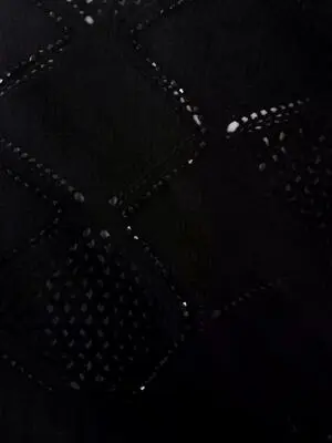 Liu Jo Cropped Sweater With Diamond Pattern