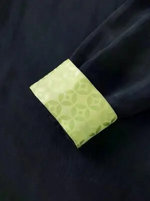 Shanghai Tang Fortune Mandarin-collar Chest-pocket Shirt