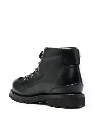 BUTTERO® Lace-up Leather Ankle Boots