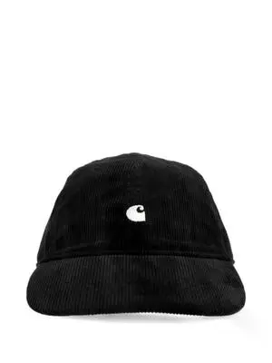 Carhartt Work In Progress Corduroy Embroidered Cap - Black