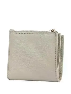 COCCINELLE Metallic Grained Leather Wallet