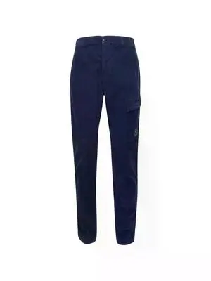 C.P. COMPANY Corduroy Cargo Pants - Blue