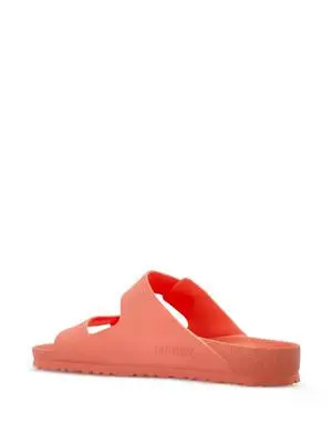 BIRKENSTOCK Arizona Buckle-fastening Slides - Orange