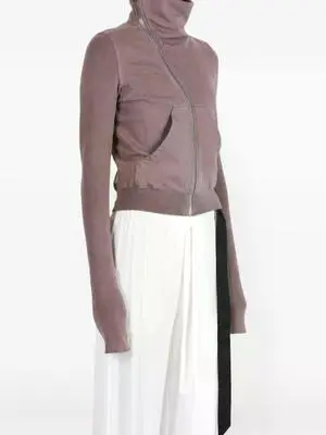 Rick Owens Asymmetric Zip-up Sweatshirt