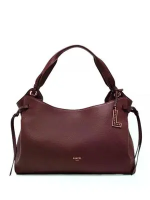 LANCEL Medium Swann Grained Leather Tote Bag