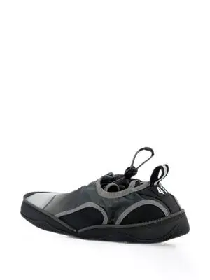 Balenciaga Pocket Gradient Panelled Sneakers - Black