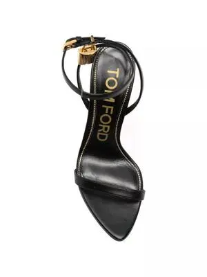 TOM FORD Padlock Leather Sandals