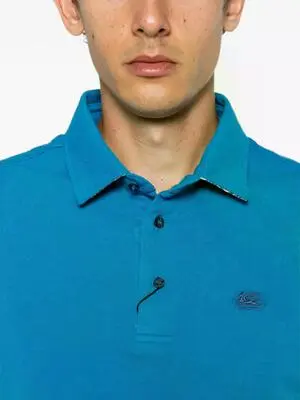 Etro Logo-embroidered Polo Shirt