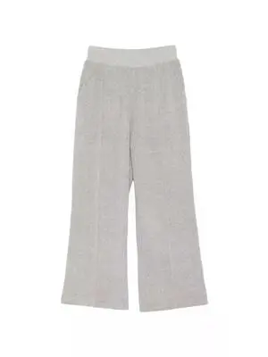 Kenzo Elasticated-waistband Wide Leg Track Pants
