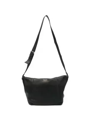 Prada Logo-detail Leather Shoulder Bag
