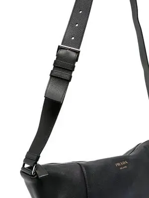 Prada Logo-detail Leather Shoulder Bag