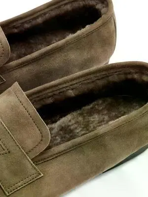 SOPHIQUE Sophicue Essenziale Suede Fur-lined Loafers
