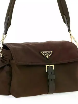 Prada Medium Re-nylon Shoulder Bag With Flap