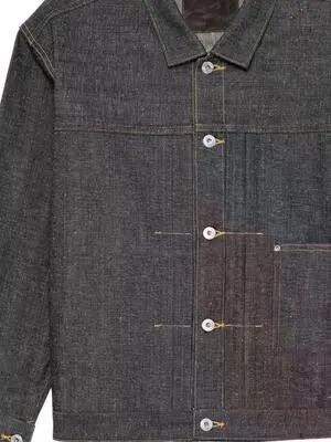 TAIGA TAKAHASHI Pleated Denim Jacket