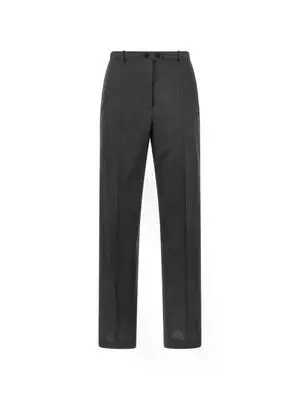 JIL SANDER Pressed-crease Straight-leg Trousers - Grey