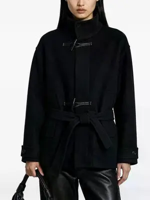LEMAIRE Short Duffle Coat In Wool