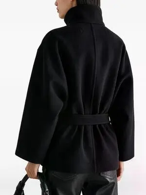LEMAIRE Short Duffle Coat In Wool