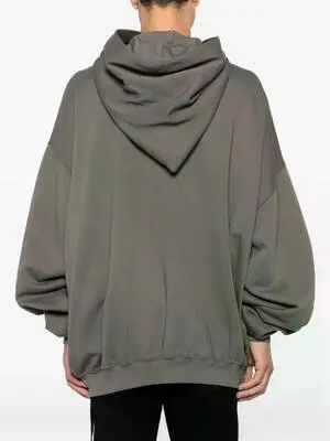 Rick Owens Mountain Hun Oversized Zip-up Hoodie