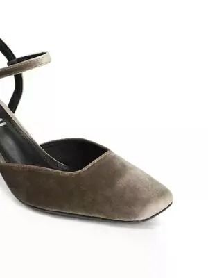 BIBI LOU Emily Suede Buckle-fastening Pumps