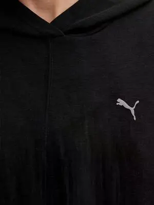 PUMA Logo-print Drop-shoulder Hoodie