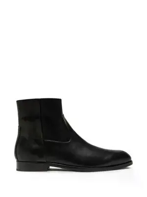 BUTTERO® Floyd Side-zip Ankle Boots - Black